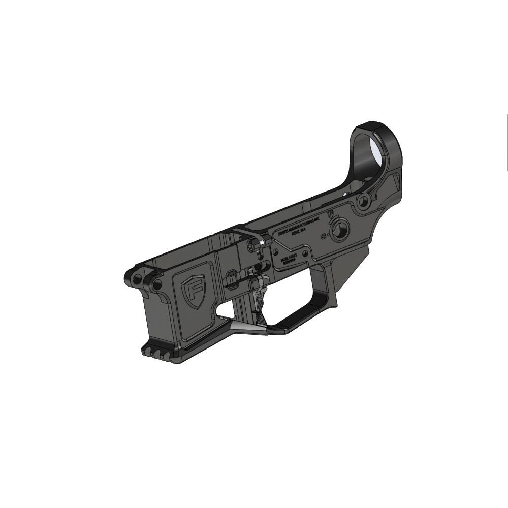 Fortis License Lower Receiver - 7075 Ambidextrous Configuration ...