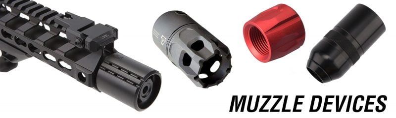 AR-15 Muzzle Brakes, AR-15 Flash Hiders & AR-15 Compensators