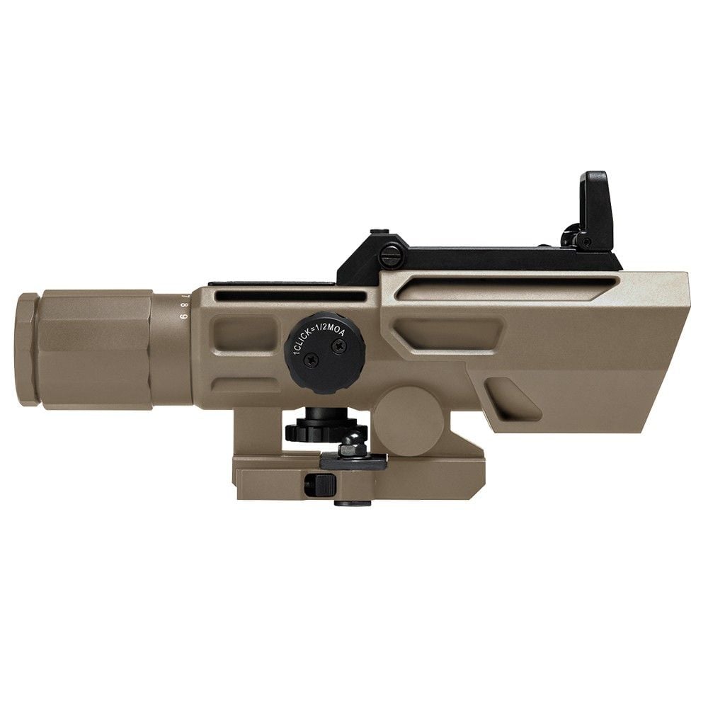 VISM Advance Dual Optic 3-9x42 Riflescope w/ Flip Up Red Dot - Tan ...