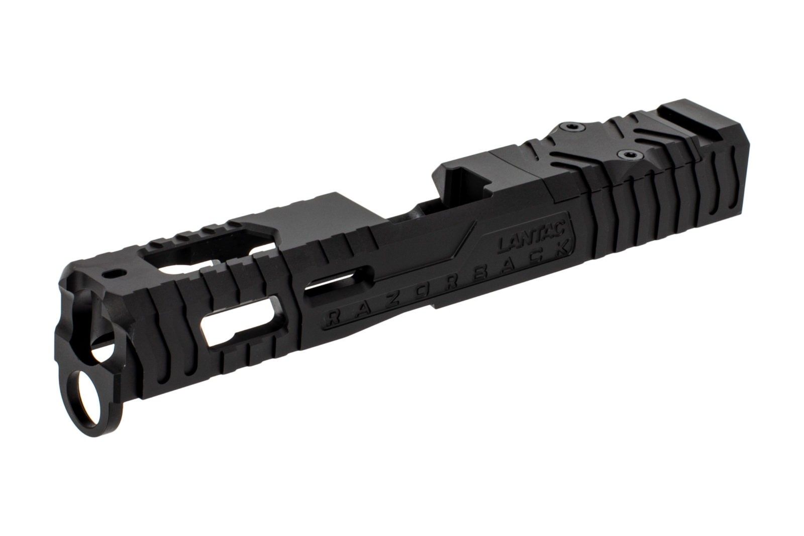 Lantac Razorback Glock 19 Gen4 Compatible Stripped Slide - Black ...